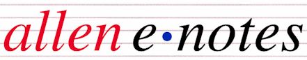 Allen Organ Company enotes registration form