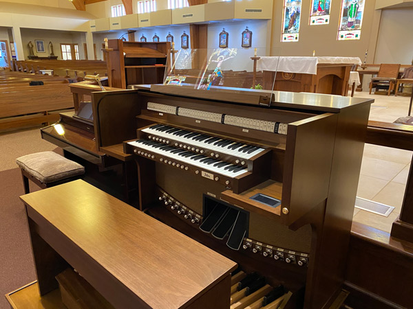 Allen Organ Installations St. Bernard Catholic Church, Wamego, Kansas